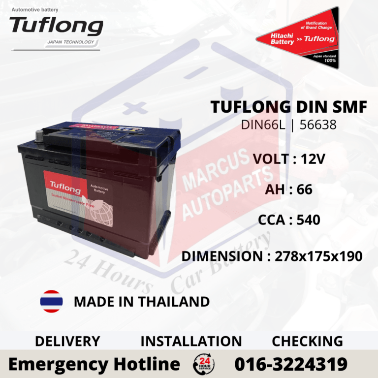 TUFLONG SMF LN3 | DIN66L | 56638 CAR BATTERY | 24 HOURS CAR BATTERY ...